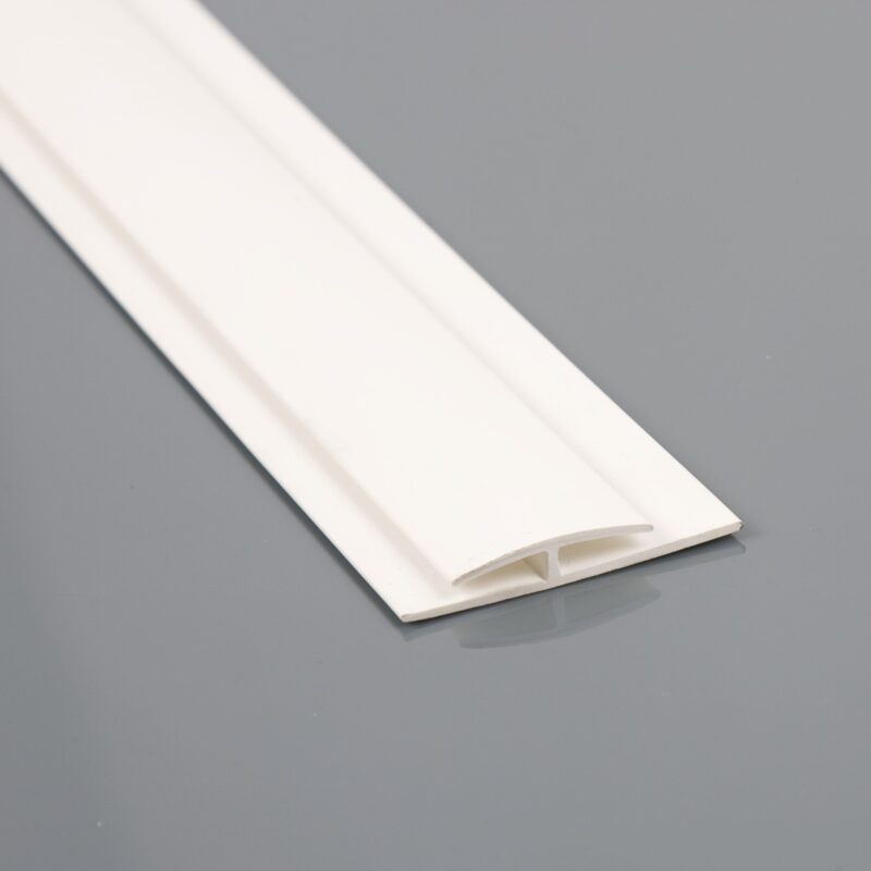 PVC H profil, zgornji, bel - Trgovina Termotom