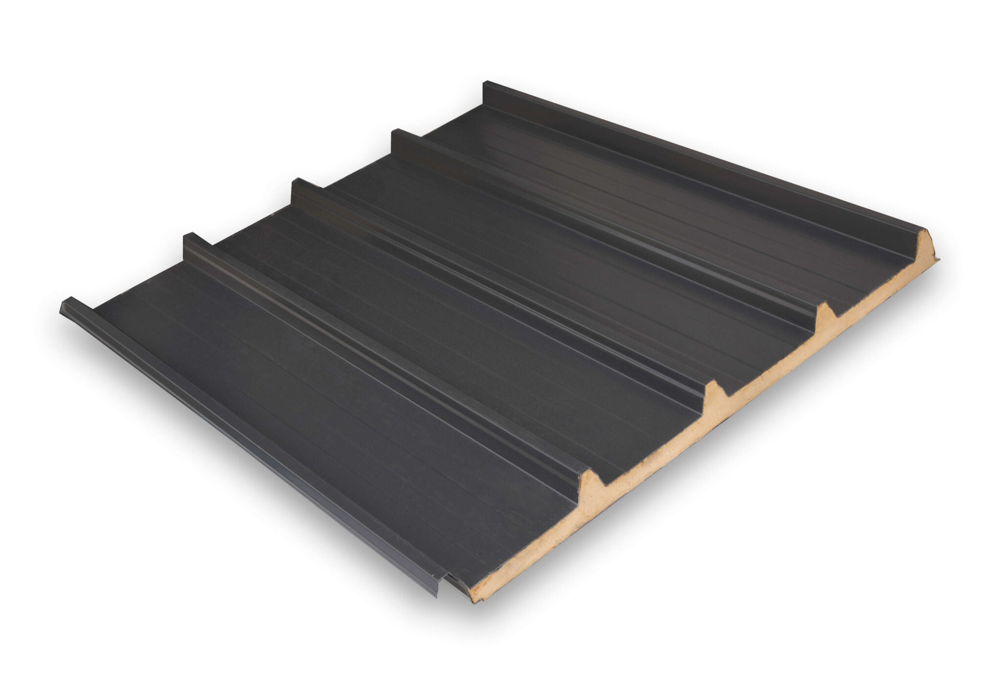 Strešni panel, Pločevinasti izolativni panel 30mm RAL 7016/9003 2 ...